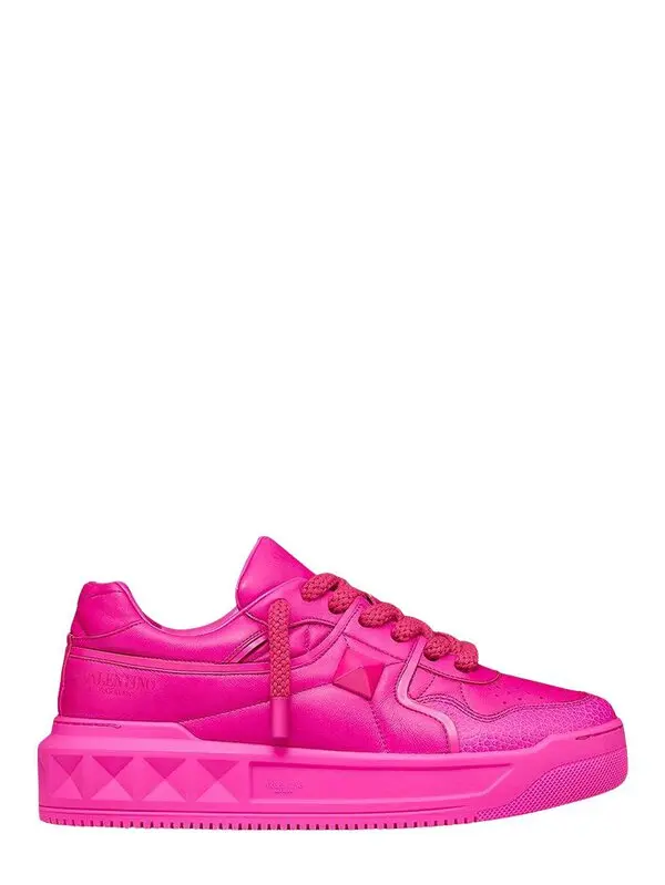 Valentino Garavani One Stud Xl Low Sneakers - Pink