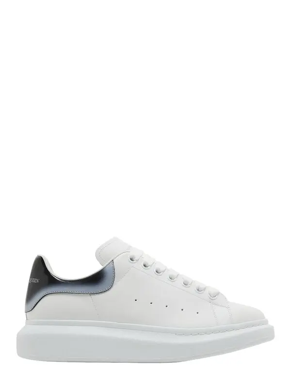 Alexander McQueen Oversized Sneaker With Faded Heel - White