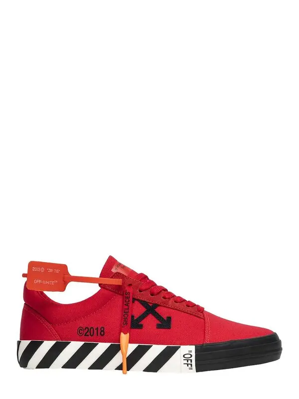 Off-White Vulc Low Top Sneakers - Red