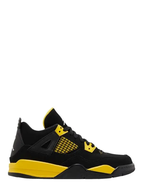 JORDAN 4 Retro Gs 'thunder' 2023 - Black