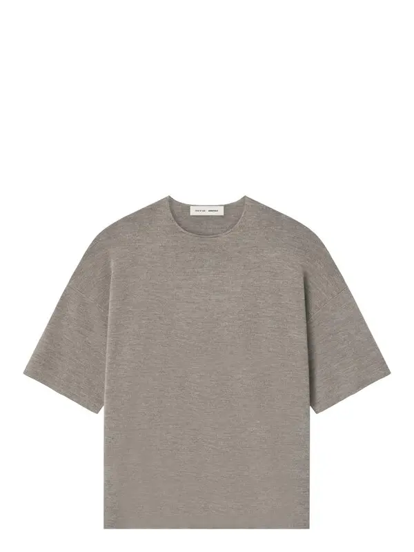 Fear Of God Merino Short Sleeve Sweater - Tan