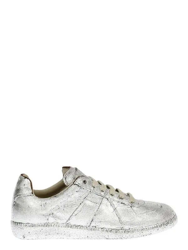 MAISON MARGIELA Replica Low Top Sneakers - Silver