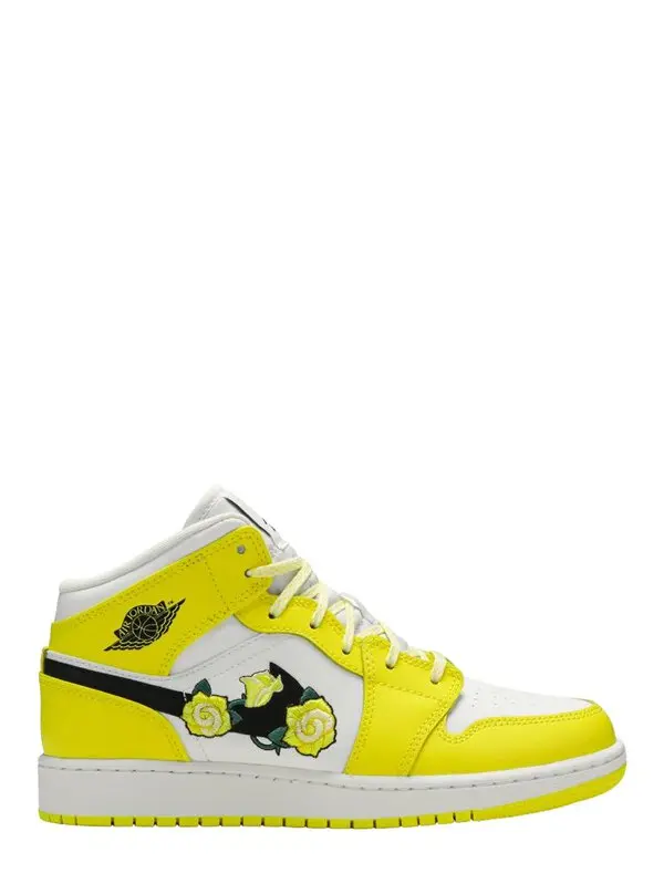 JORDAN 1 Mid Se Gs Sneakers - Yellow