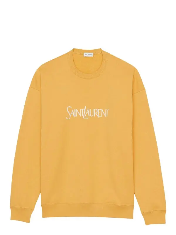 Saint Laurent Basic Sweater - Tan