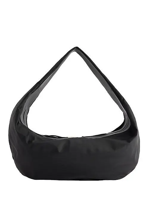 Khaite Extra Large Olivia Woven Hobo Bag - Black