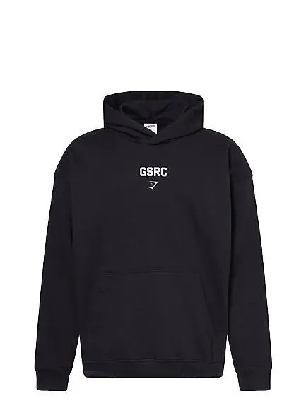 GYMSHARK Cotton-jersey Hoody - Gs Black