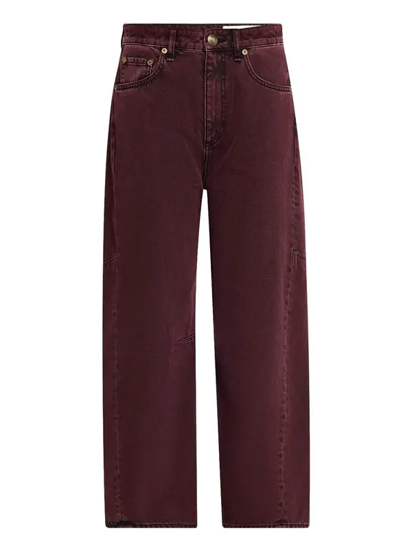 Rag & Bone Charlie High-rise Barrel Jeans - Brntb