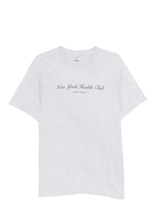 SPORTY & RICH Graphic Tee - Grey