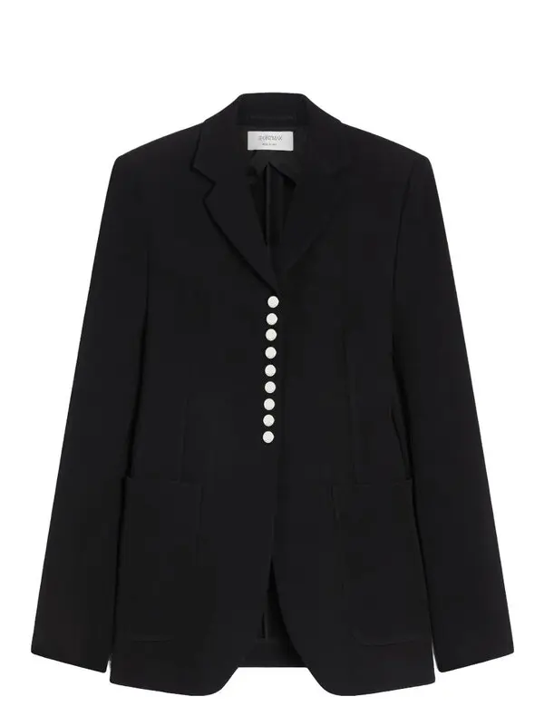 Max Mara Slim-fit Blazer - Black