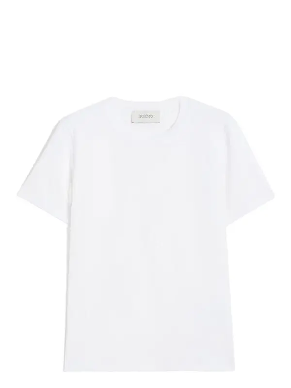 Max Mara Stretch-cotton T-shirt - White