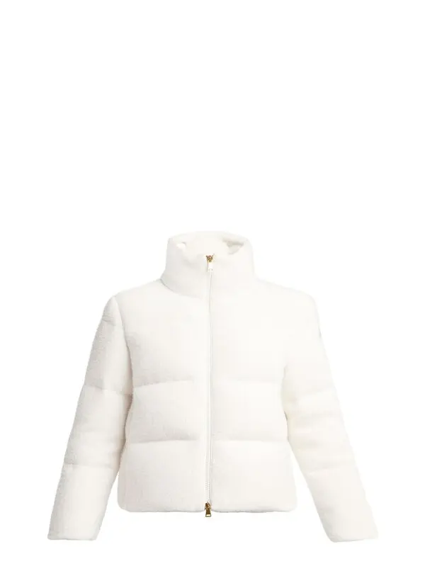 Moncler Mornas Short Down Jacket - Ivory