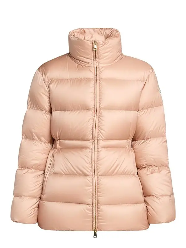 Moncler Brossette Down Puffer Jacket - Pink