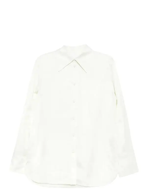 JIL SANDER Flared Shirt - Green