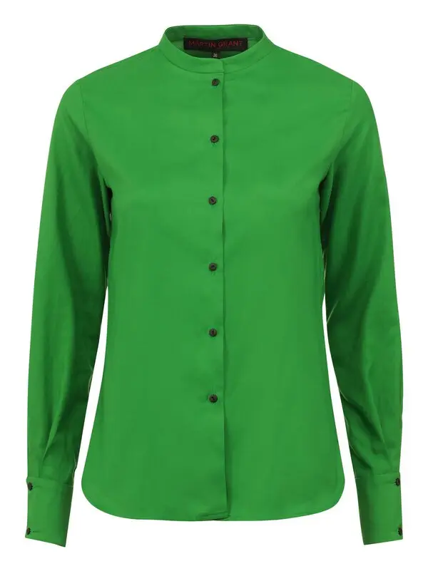 Martin Grant Classic Cotton Shirt - Green