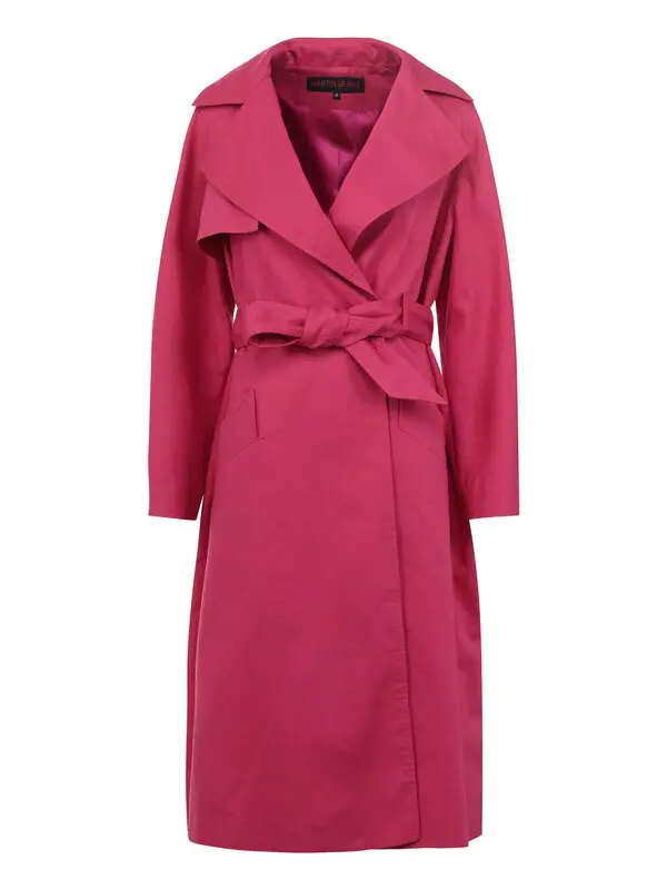 Martin Grant Fluid Trench Coat - Pink