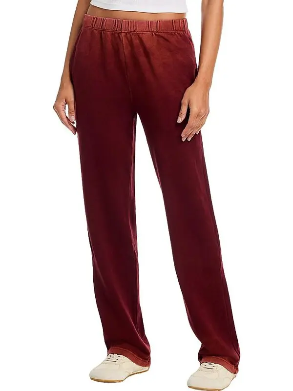 Cotton Citizen Roma Sweatpants - Vintage Red Wine