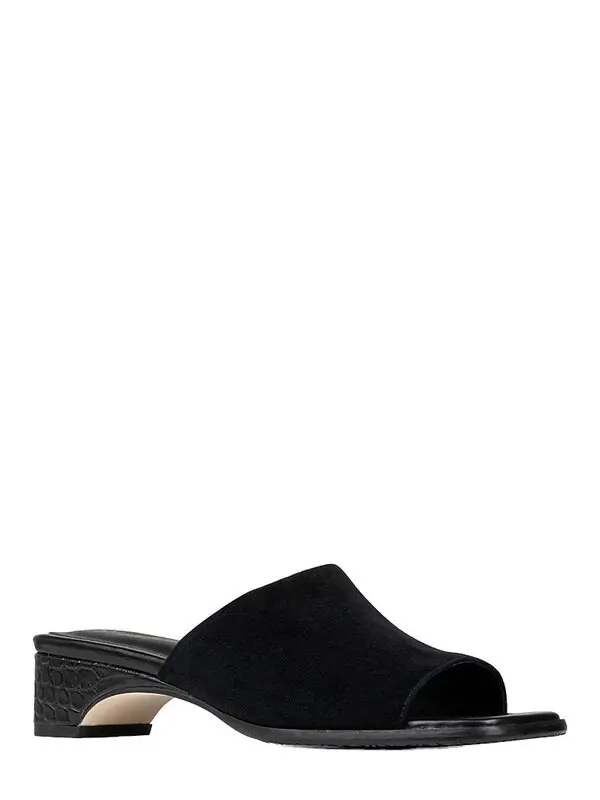 DONALD PLINER Clodie Mule Sandals - Black