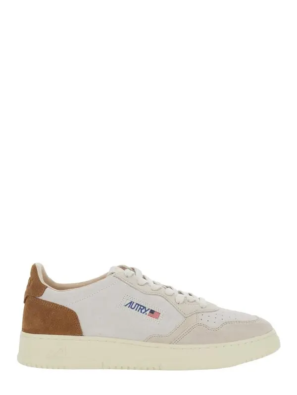 AUTRY Medalist Low Sneakers - Beige