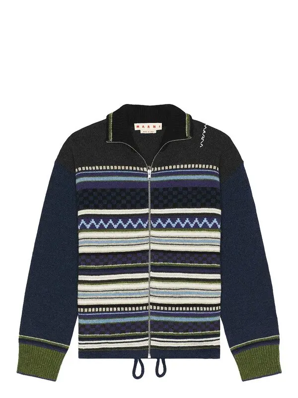 Marni Cardigan - Glass Blue