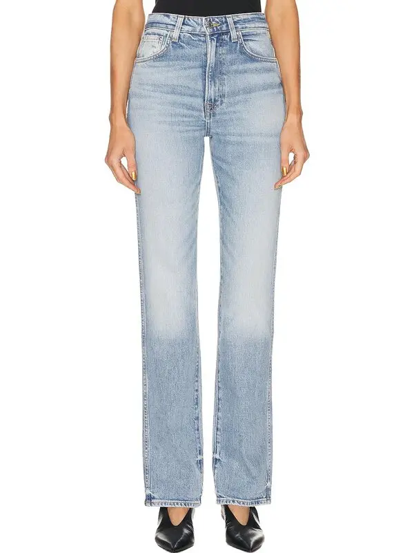 GRLFRND Sara High-rise Slim Jeans - Beverly Blvd