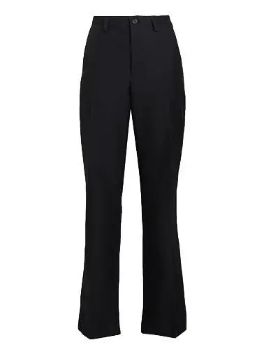 DEPARTMENT 5 Crepe Straight-leg Pants - Black
