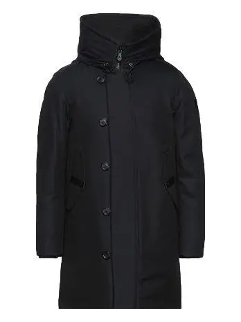 Peuterey Puffer Coat In Cotton And Polyester - Blue