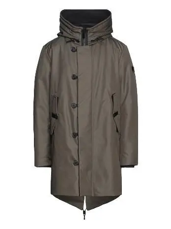 Peuterey Puffer Coat In Cotton And Polyester - Green