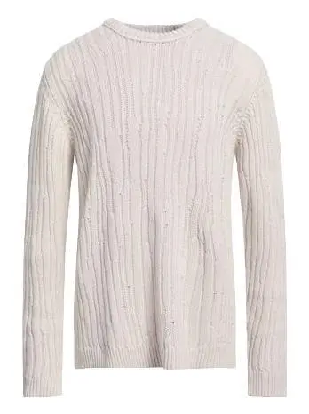 PAOLO PECORA Virgin Wool Sweater - Off White