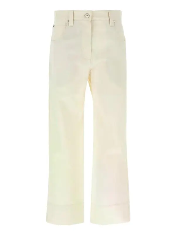 Brunello Cucinelli Monile Cropped Jeans - Neutrals