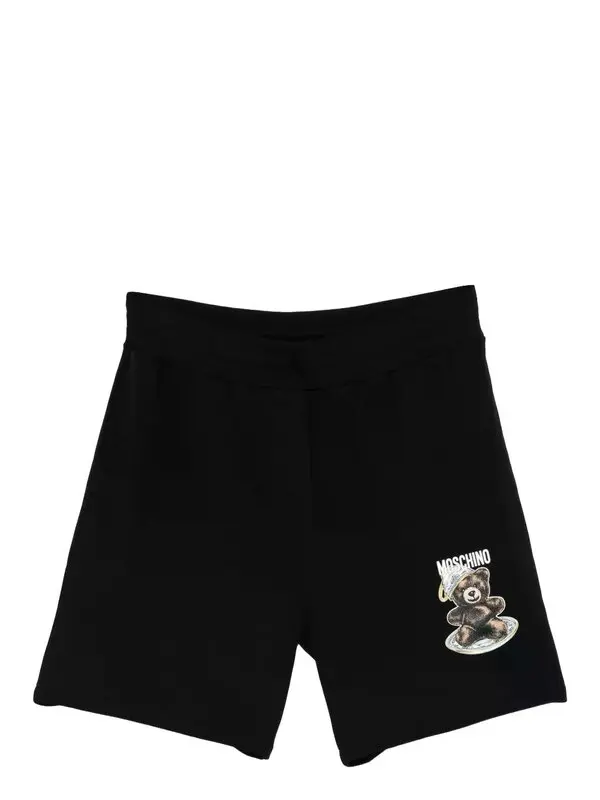Moschino Printed Shorts - Black