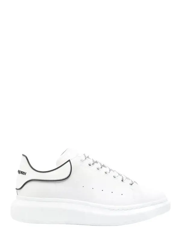 Alexander McQueen Oversized Lace-up Sneakers - White