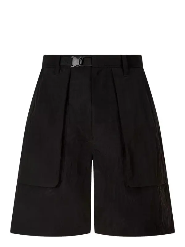 STUDIO TOMBOY Buckle-fastening Pocket Shorts - Black