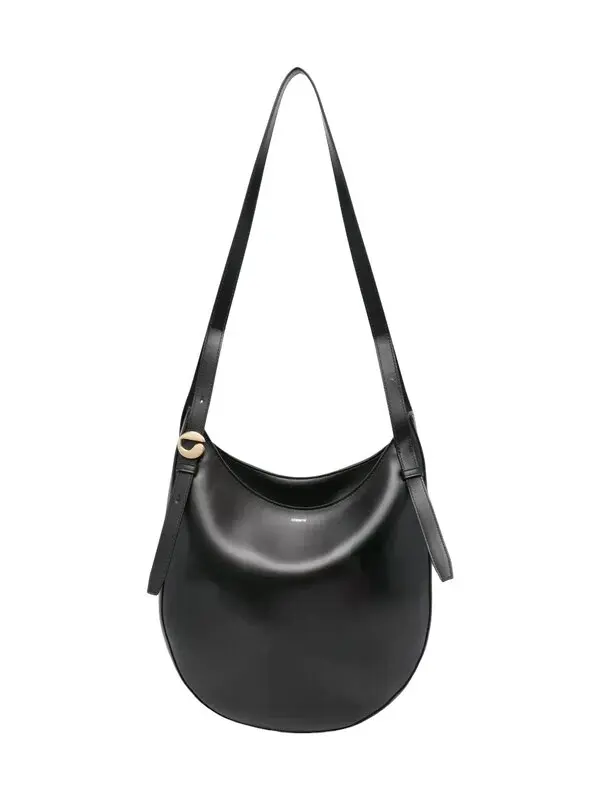 Coperni Leather Shoulder Bag - Black