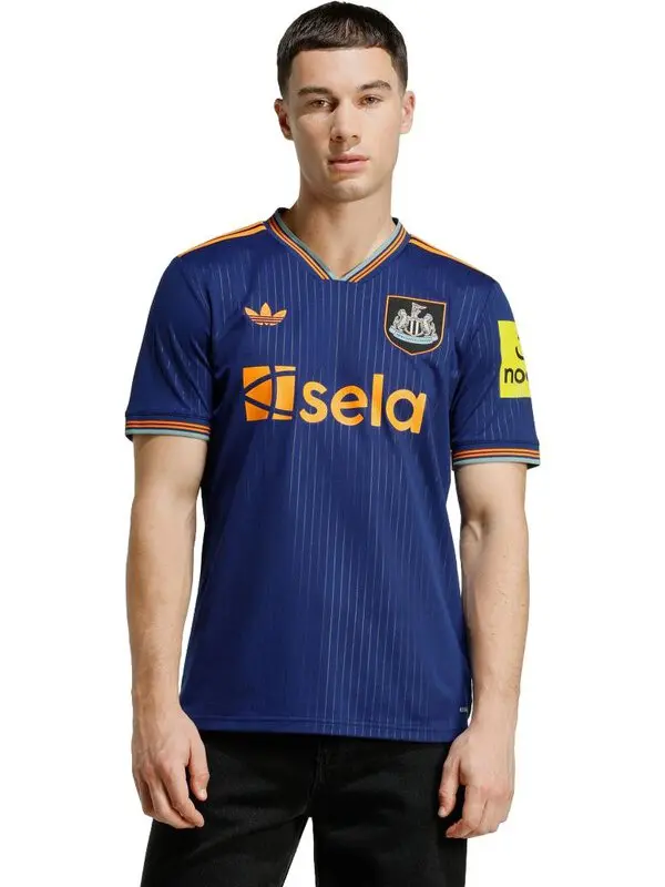 Adidas Newcastle United Fc 25/26 Third Jersey - Victory Blue / Bahia Orange