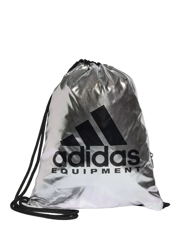 Adidas Gym Sack - Silver Metallic / Black
