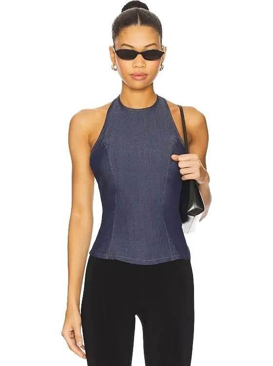 EB DENIM Iris Tank - Blue