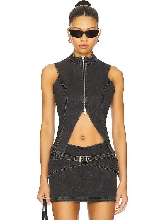BY.DYLN X Revolve Hadley Top - Black