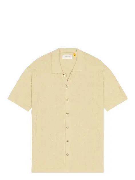 CRITICAL SLIDE Rails Knit Shirt - Sand