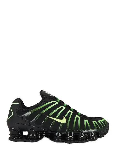 Nike Shox Tl Sneaker - Black & Green Strike