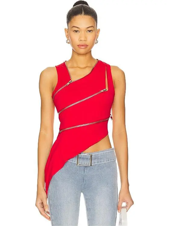 BY.DYLN Addison Top - Red