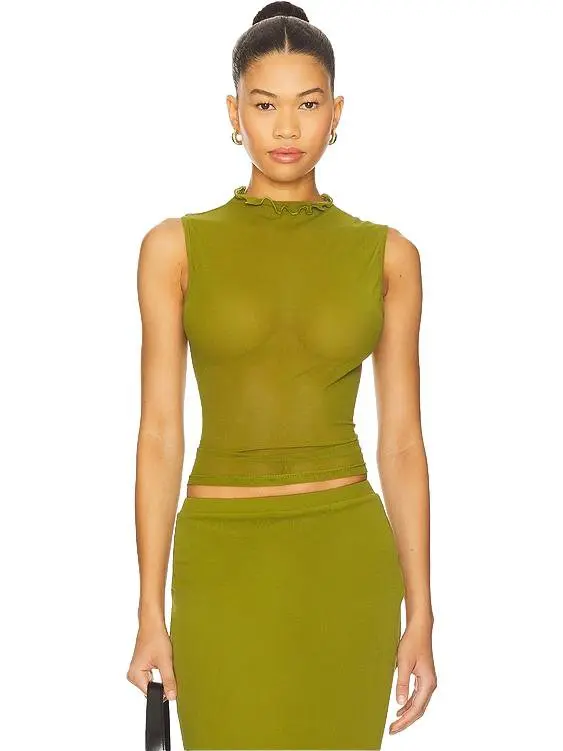 BY.DYLN Imani Top - Pear Green