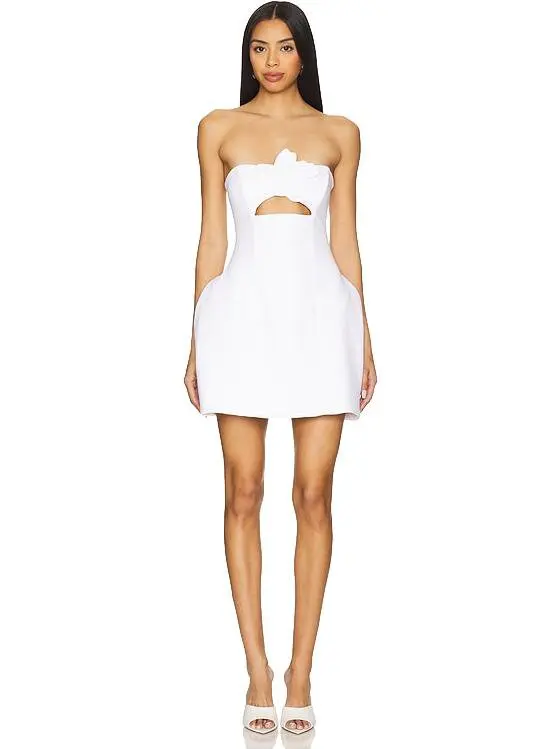 MOTHER OF ALL Fiona Mini Dress - White