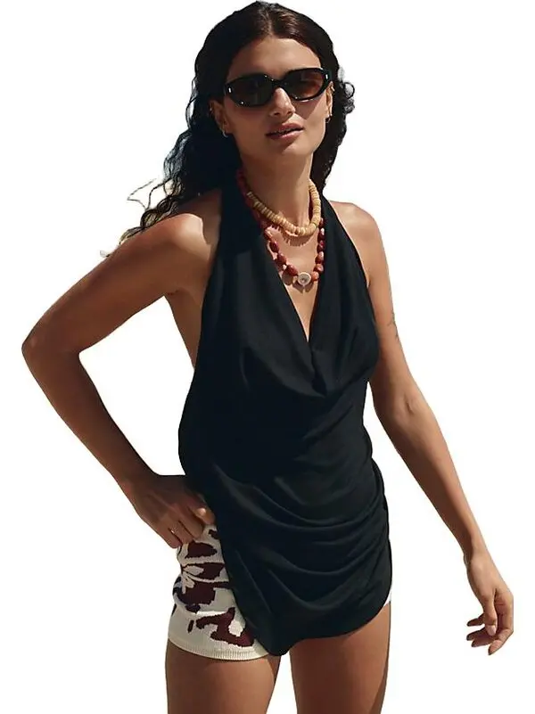 Free People Halter Tunic - Black