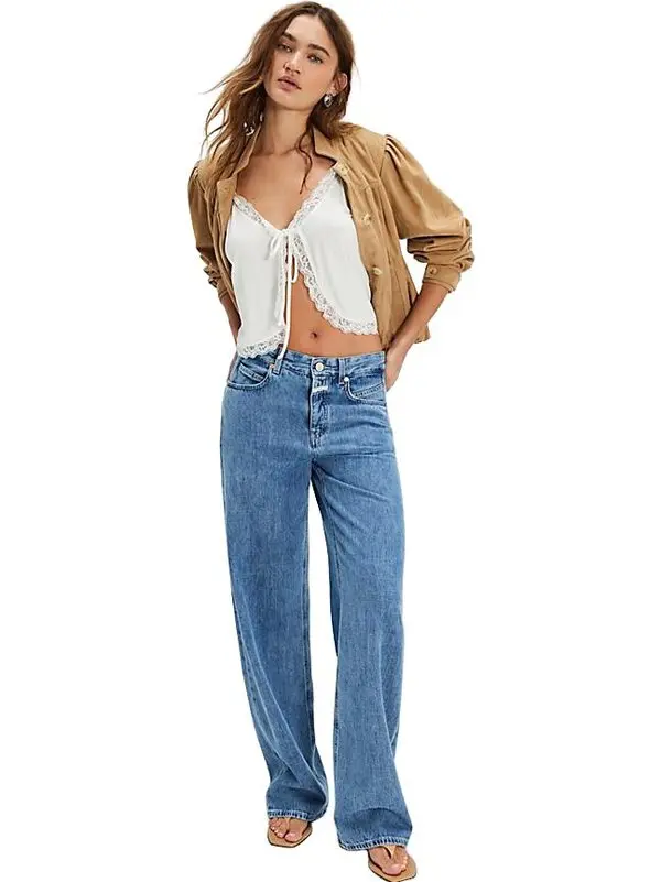 Closed Nikka Wide-leg Jeans - Light Blue