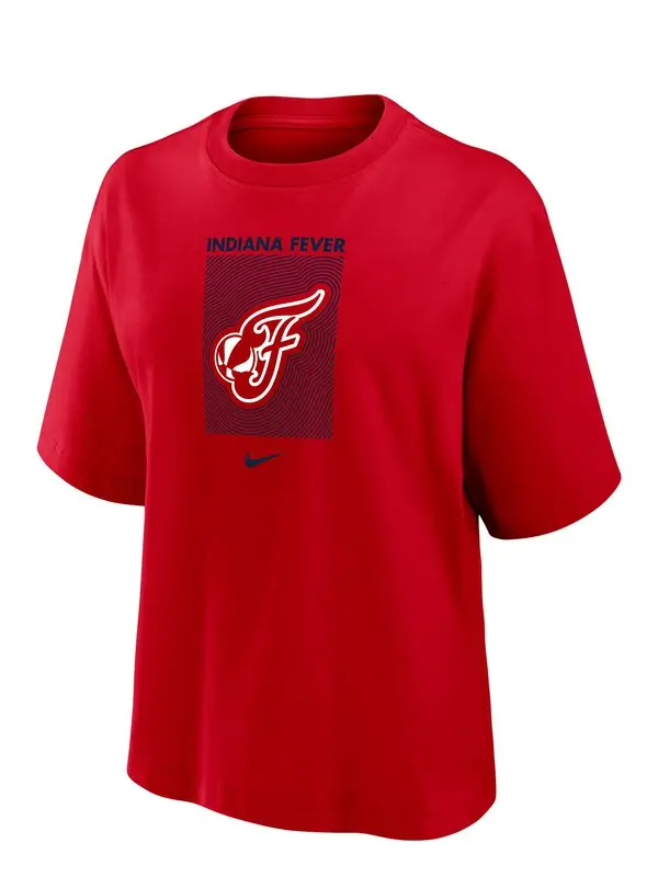 Nike Indiana Fever Wnba Boxy T-shirt - Red