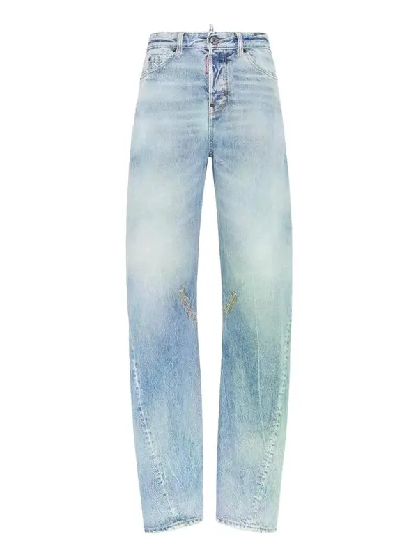 Dsquared2 Decorative-stitching Jeans - Blue