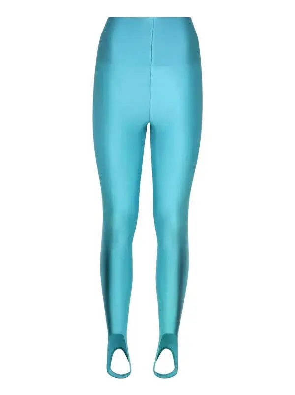 Andamane Stirrup-leg Leggings - Blue