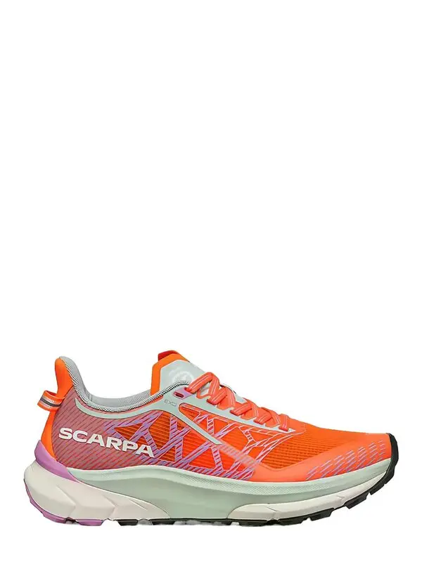 SCARPA Mesh-panelled Trail Trainers - Orange