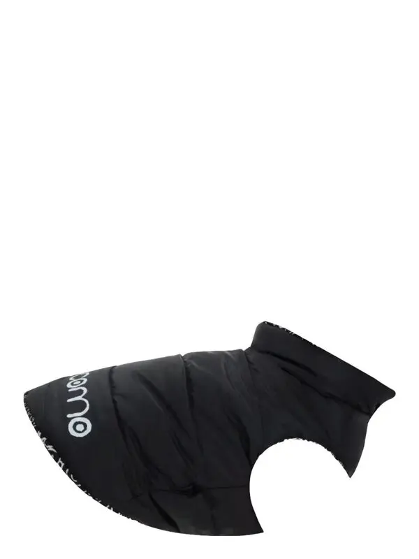 10 CORSO COMO X Poldo Dog Couture Reversible Padded Gilet - Black