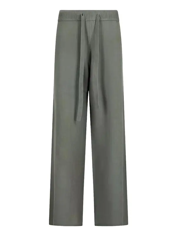 CANESSA Janus Elastic-waist Trousers - Green